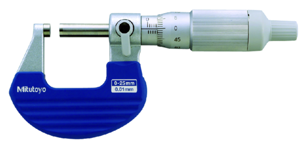 Micrómetro de Tambor con Trinquete SERIE 102 — Micrómetros Exteriores ...
